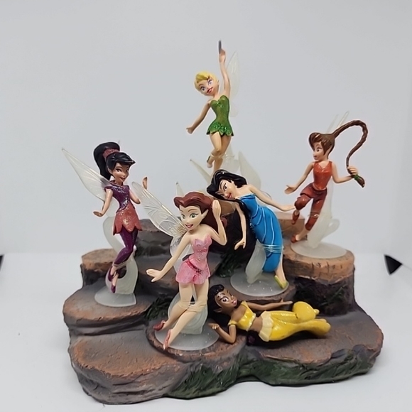 Disney | Toys | Disney Store Fairies Deluxe 6 Figurine Playset ...